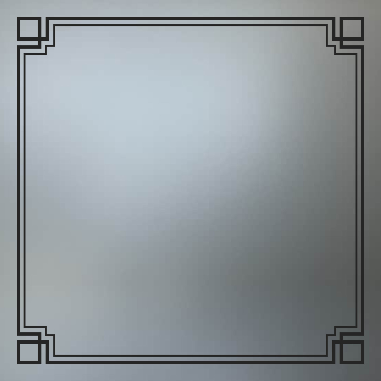 Raamfolie met kader, decoratief patroon / motief Kopen? Raamfolie ...